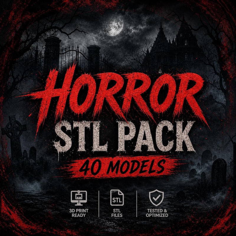 Horror Monster Stl - Etsy