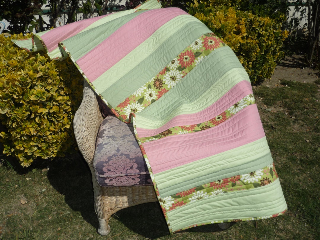 DIGITAL PATTERN Countdown QUILT Lap Rug Quilt Pattern, Beginner Easy ...