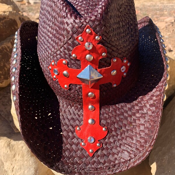 Cowboy Hat With Cross - Etsy