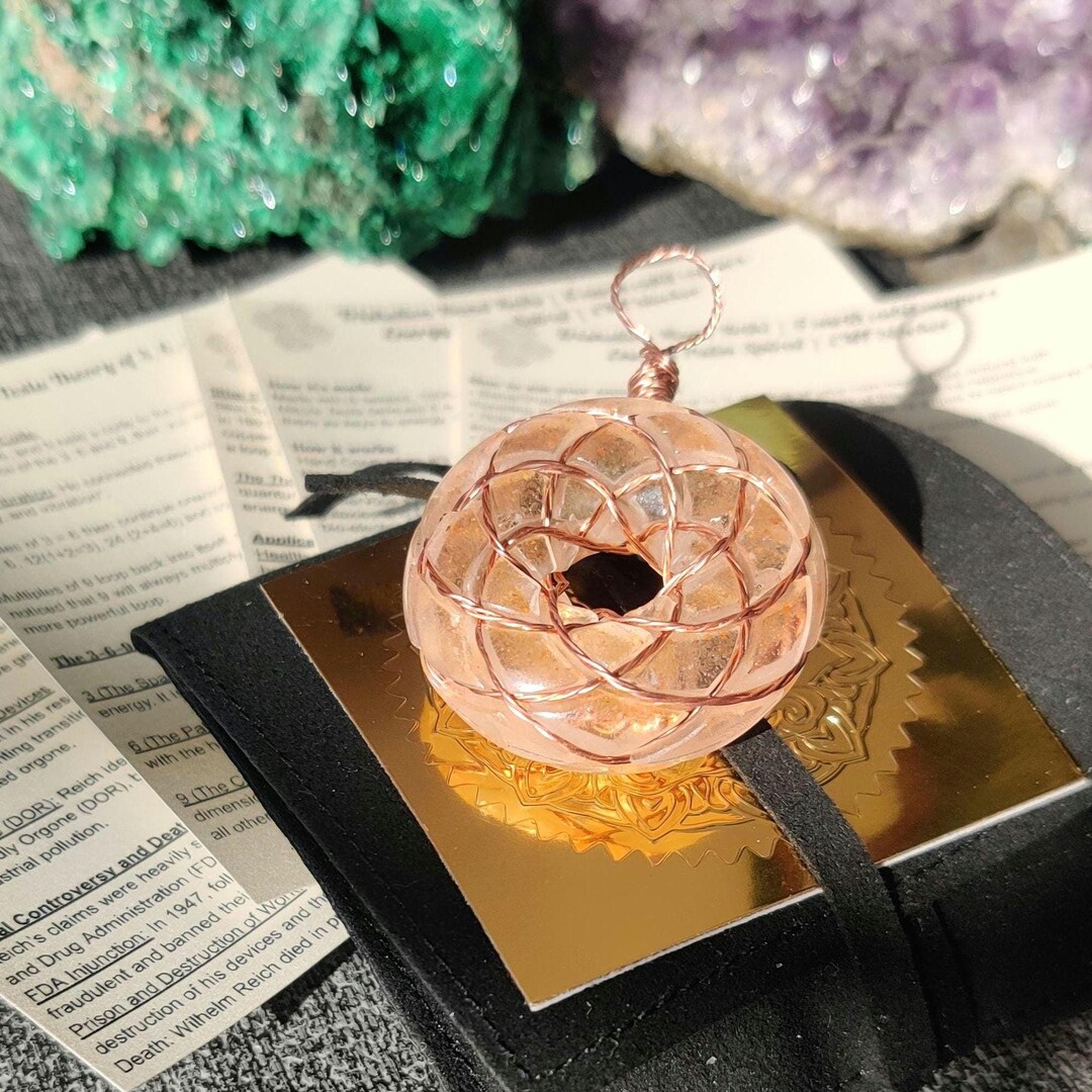 Crystal Piozioelectric Orgone Tensor Toroid | Earth & Sacred Cubit ...