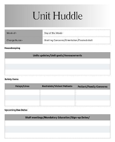 Unit Huddle - Etsy