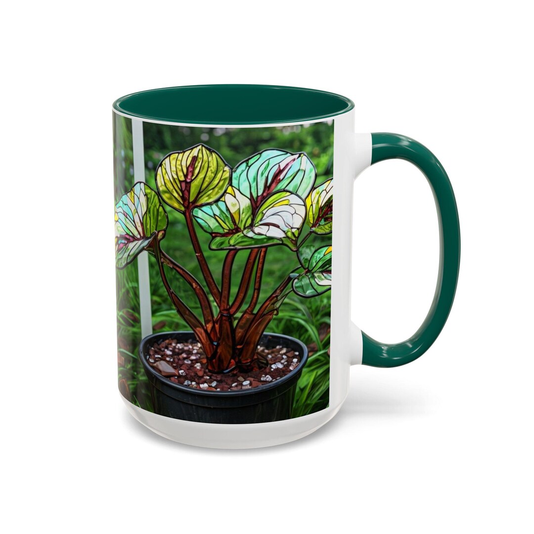 Stained Glass Hosta Mug for the Hosta Lover - Etsy