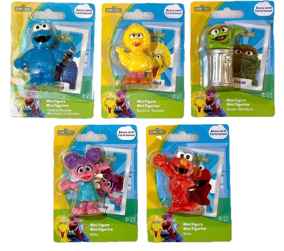 Sesame Street Figurines - Etsy
