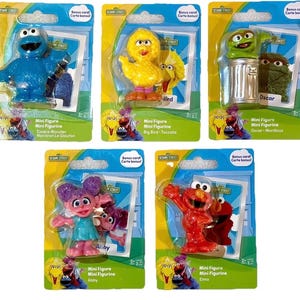 Sesame Street Figurines - Etsy