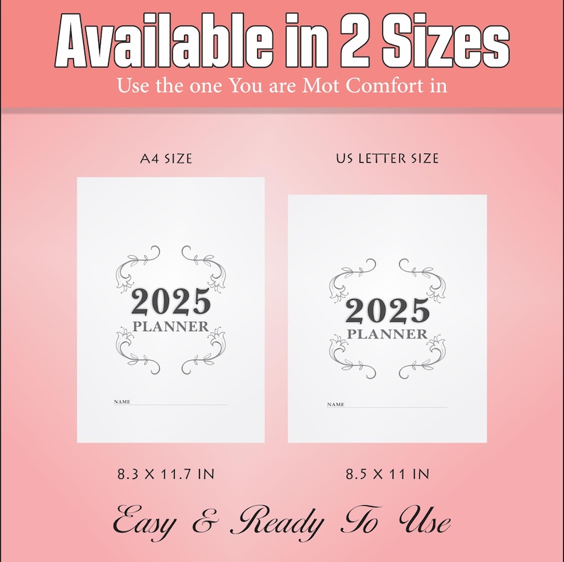 2025 Monthly Timeline Planner Printable, Daily Schedule Organizer, Meal ...