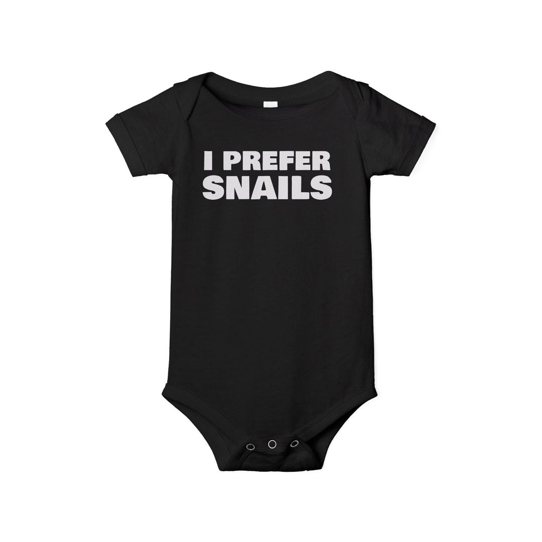 Snail Lover Infant Onesie, Funny Baby Bodysuit, Cute Gift for New ...