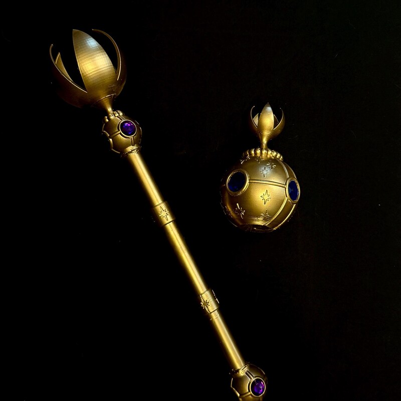 Gold Staff Scepter - Etsy