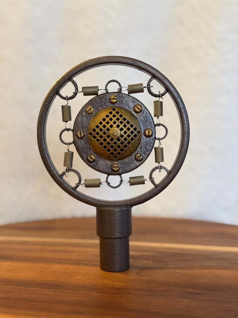 Vintage Carbon Microphone Prop – 3D Printed Theater, Film, Décor ...