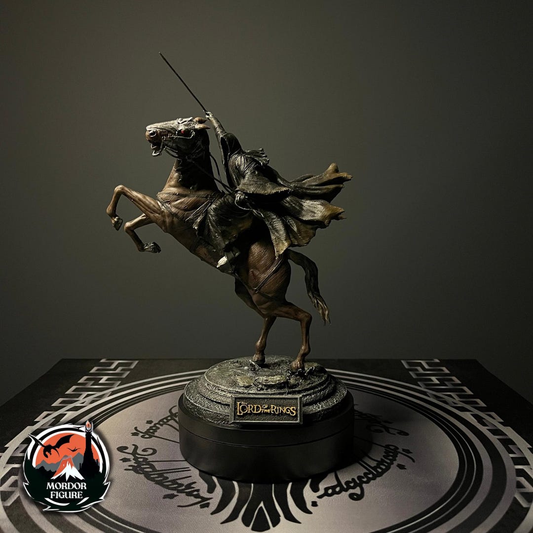 Nazgul Dark Rider Figure, Lord of the Rings Figure, Action Figure, 3D ...
