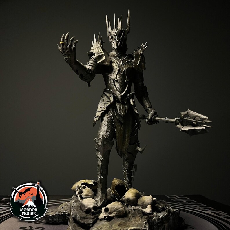 Sauron Figure, Lord of the Rings Figure, Action Figure, 3D Printed ...