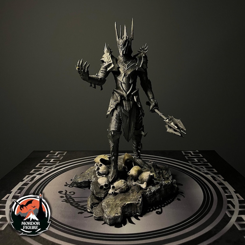 Sauron Figure, Lord of the Rings Figure, Action Figure, 3D Printed ...