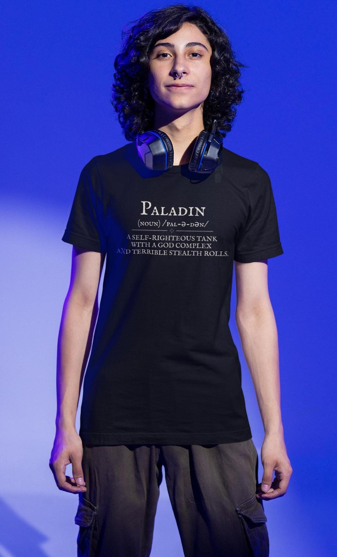 Funny Paladin Definition T-shirt: RPG Gamer Gift - Etsy