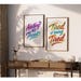 Gen Z Slang Typography Poster Set of 10, Gen Z Humor, Colorful Wall Art ...