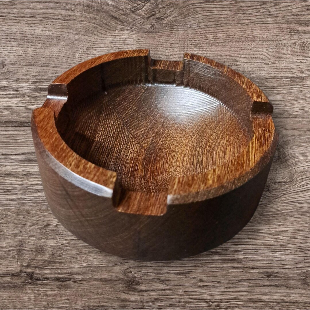 Hawaiian Ohia Wood Cigar Ashtray - Etsy