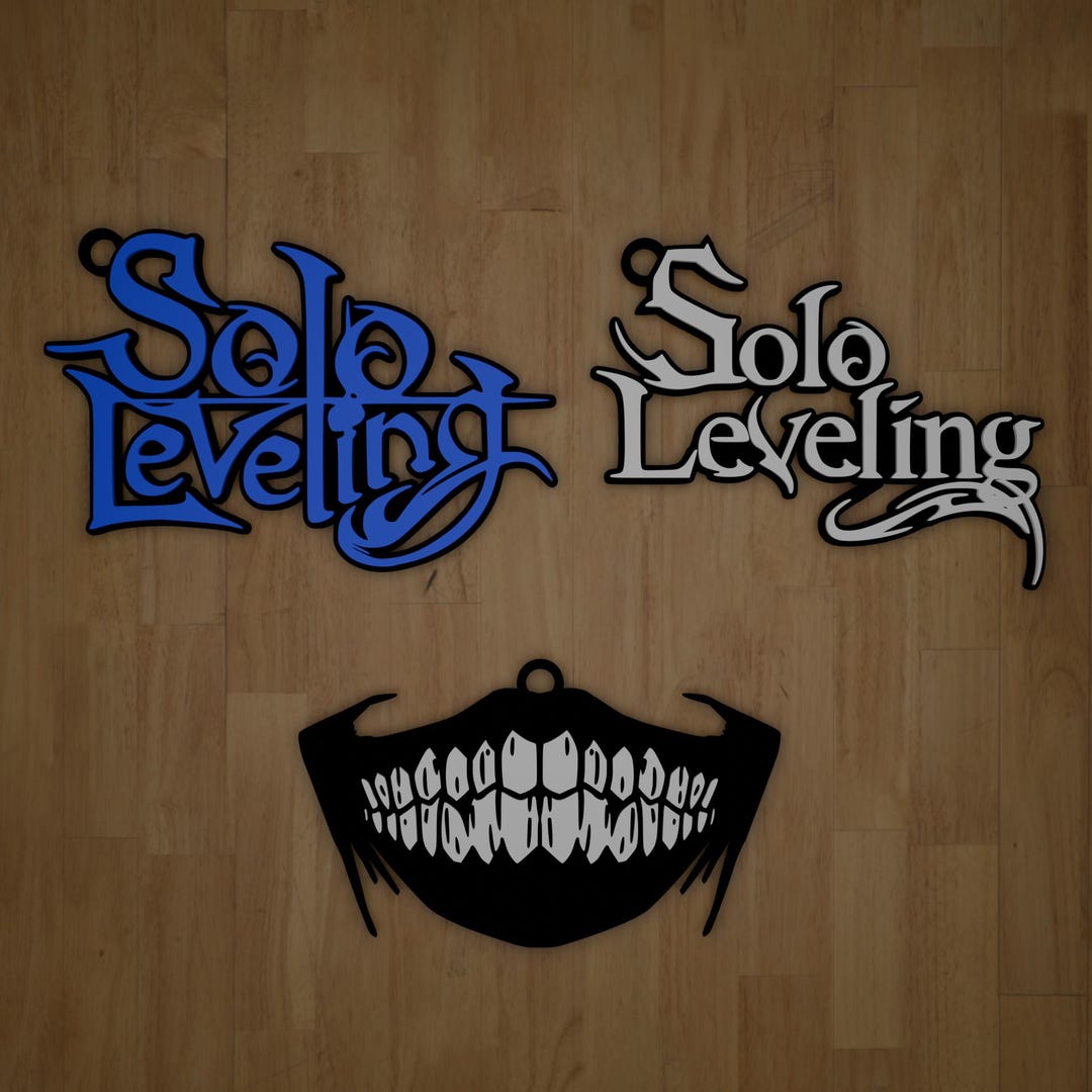 Solo Leveling Keychain Pack STL- Multicolor - Etsy