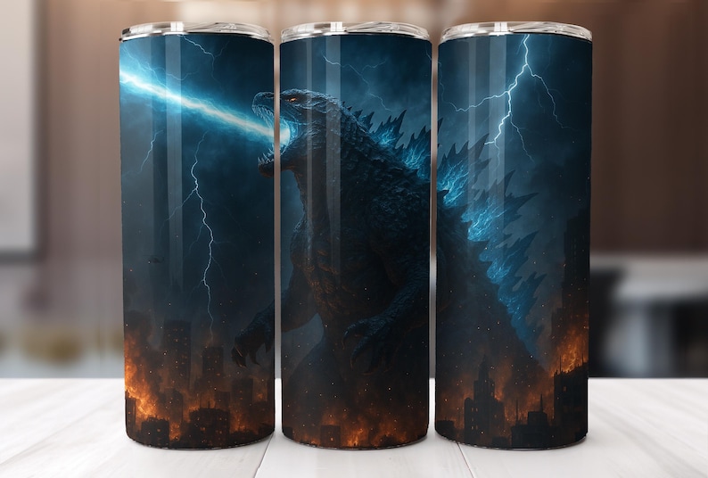 Godzilla Tumbler Wrap PNG, Godzilla Tumbler Wrap, Godzilla X Kong ...