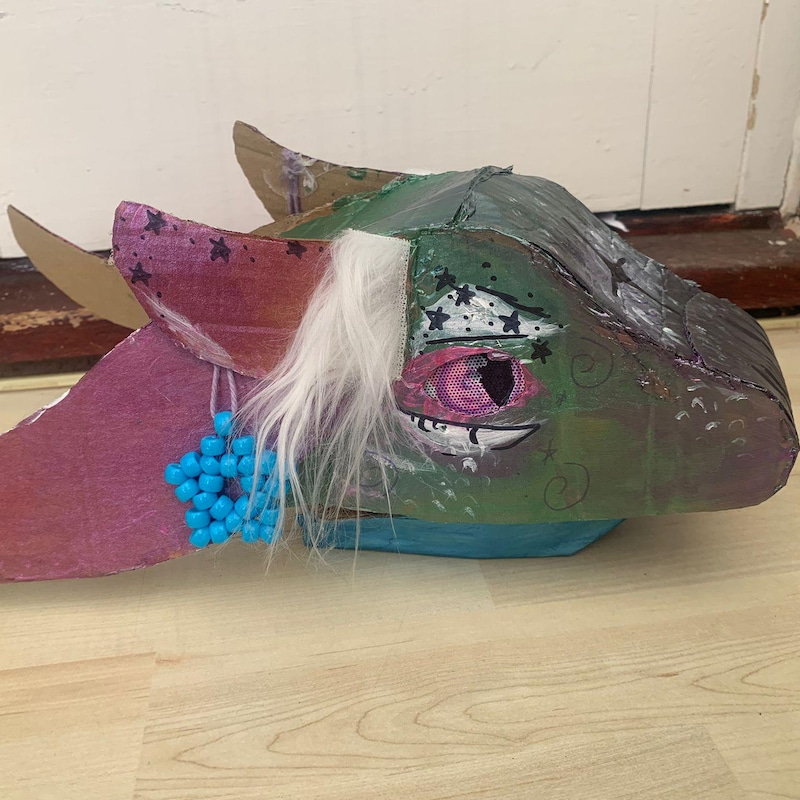 Dragon Puppet Moveable - Etsy UK