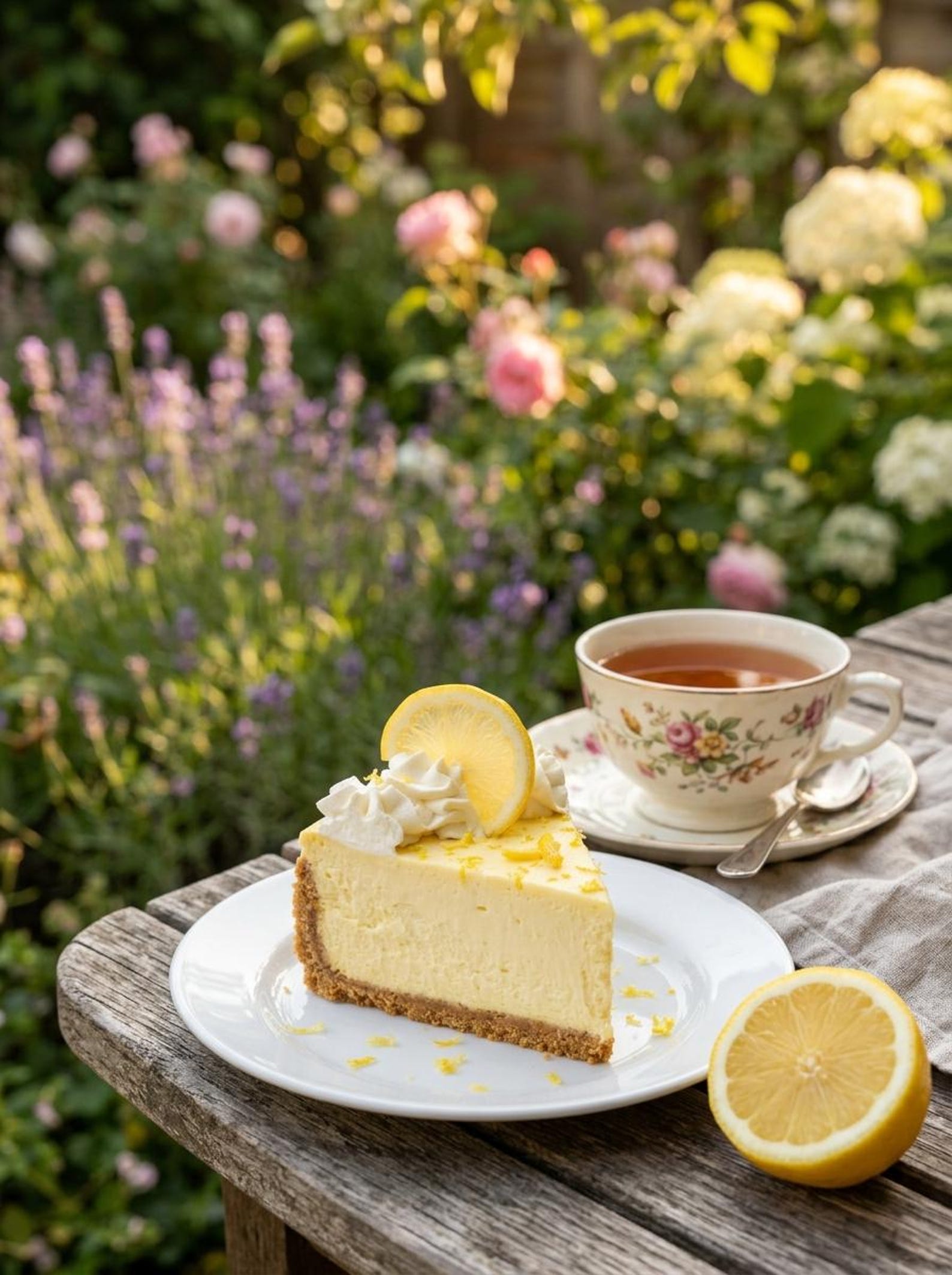 No-bake Lemon Cheesecake Recipe: Creamy Zesty Filling (digital PDF) - Etsy