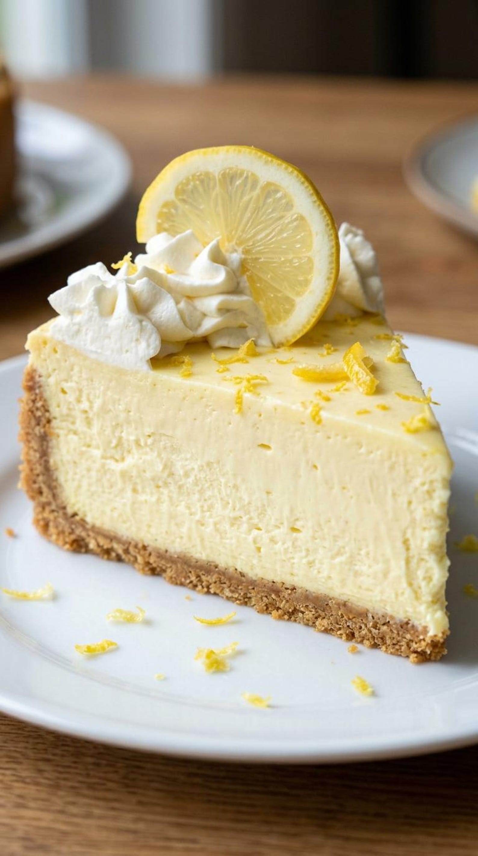 No-bake Lemon Cheesecake Recipe: Creamy Zesty Filling (digital PDF) - Etsy