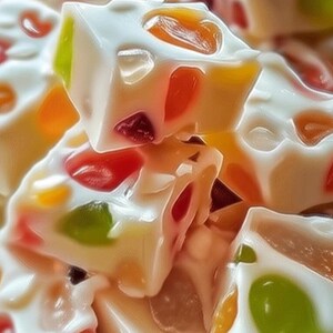 Nostalgic Jelly Nougat Candy Recipe | Classic Family Treat (digital ...
