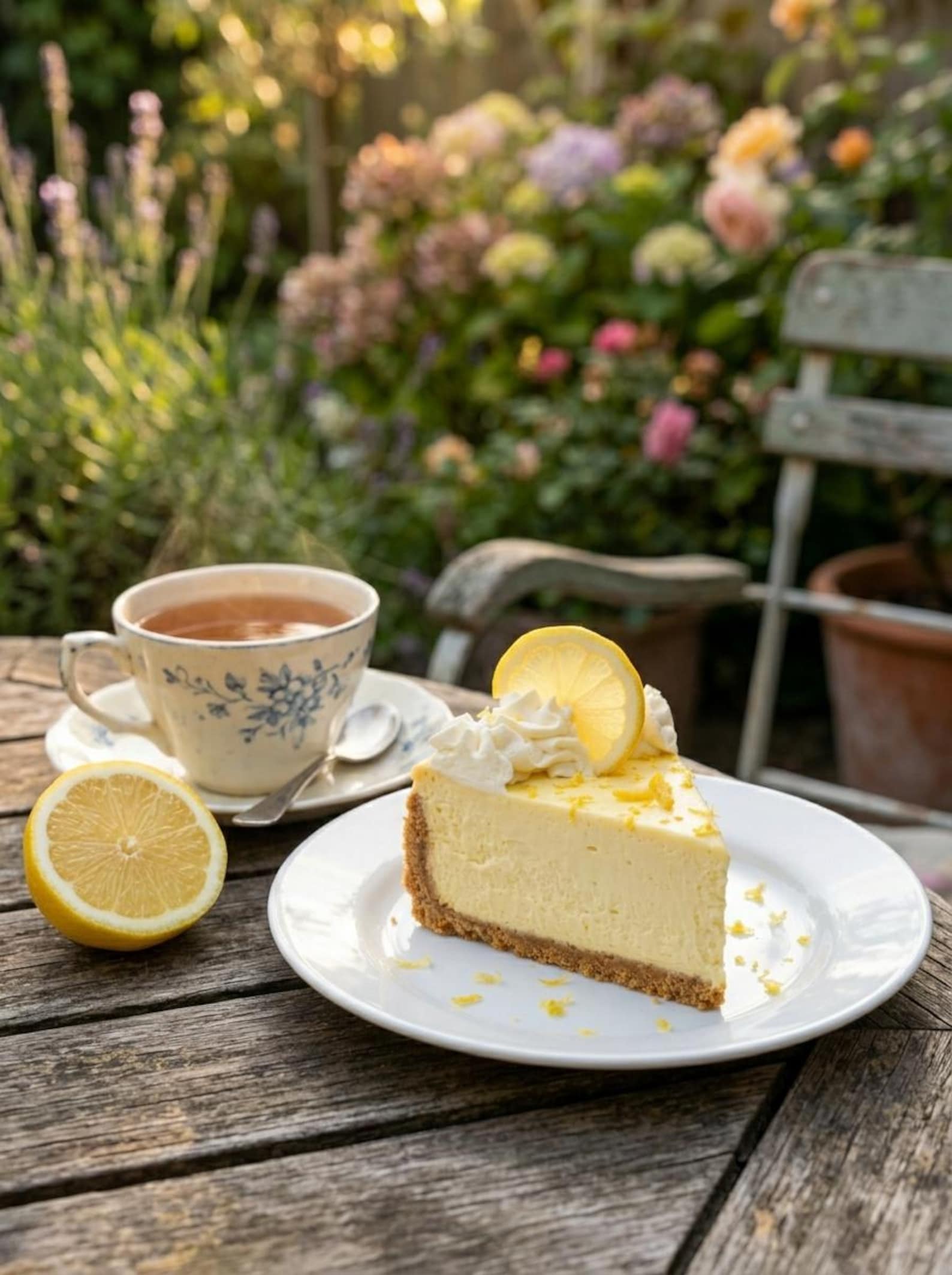 No-bake Lemon Cheesecake Recipe: Creamy Zesty Filling (digital PDF) - Etsy