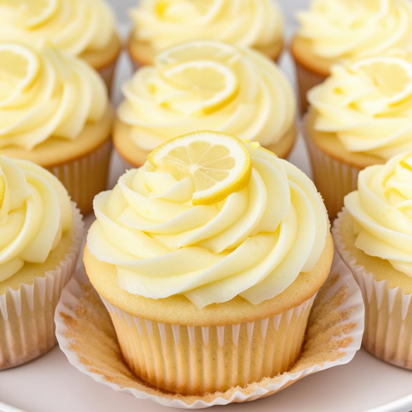 Lemonade Cupcakes Recipe (instant Download) - Etsy