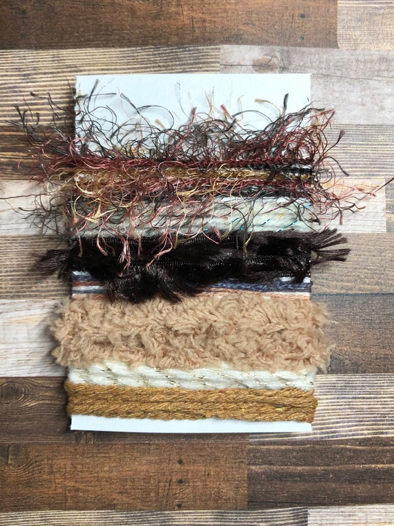 DESTASH - Assorted Scrapbook fibres pack - card making - art bundle ...