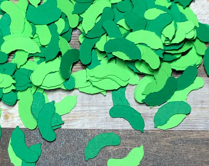 Mini Pickle Die Cut Confetti 500 Mini Pieces Pickle Theme Party Décor ...