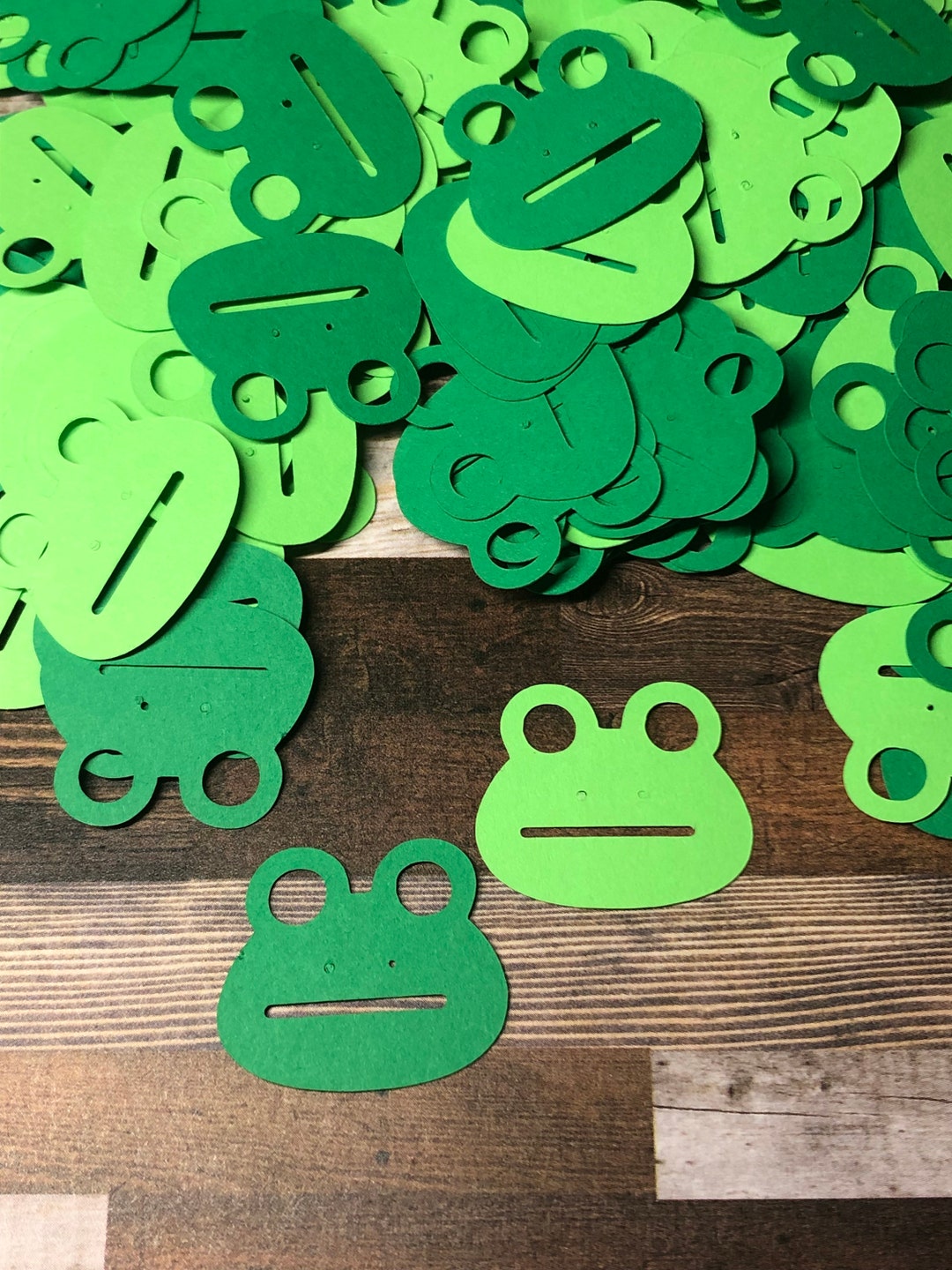 Frogs Die Cut Confetti ~ Frog Theme Party Décor ~ Birthday ~ Baby ...