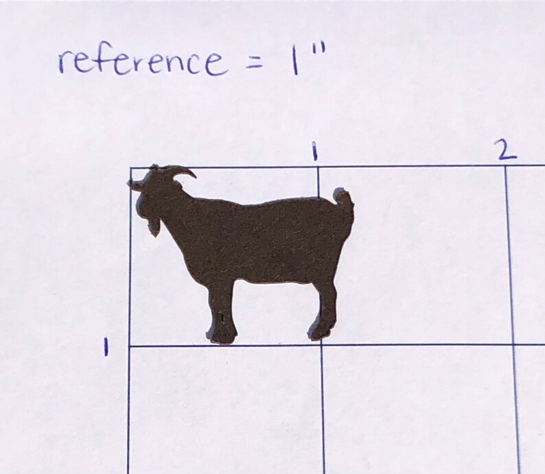 Goat Die Cut Confetti 200 Pieces Farm Theme Party Goats - Etsy