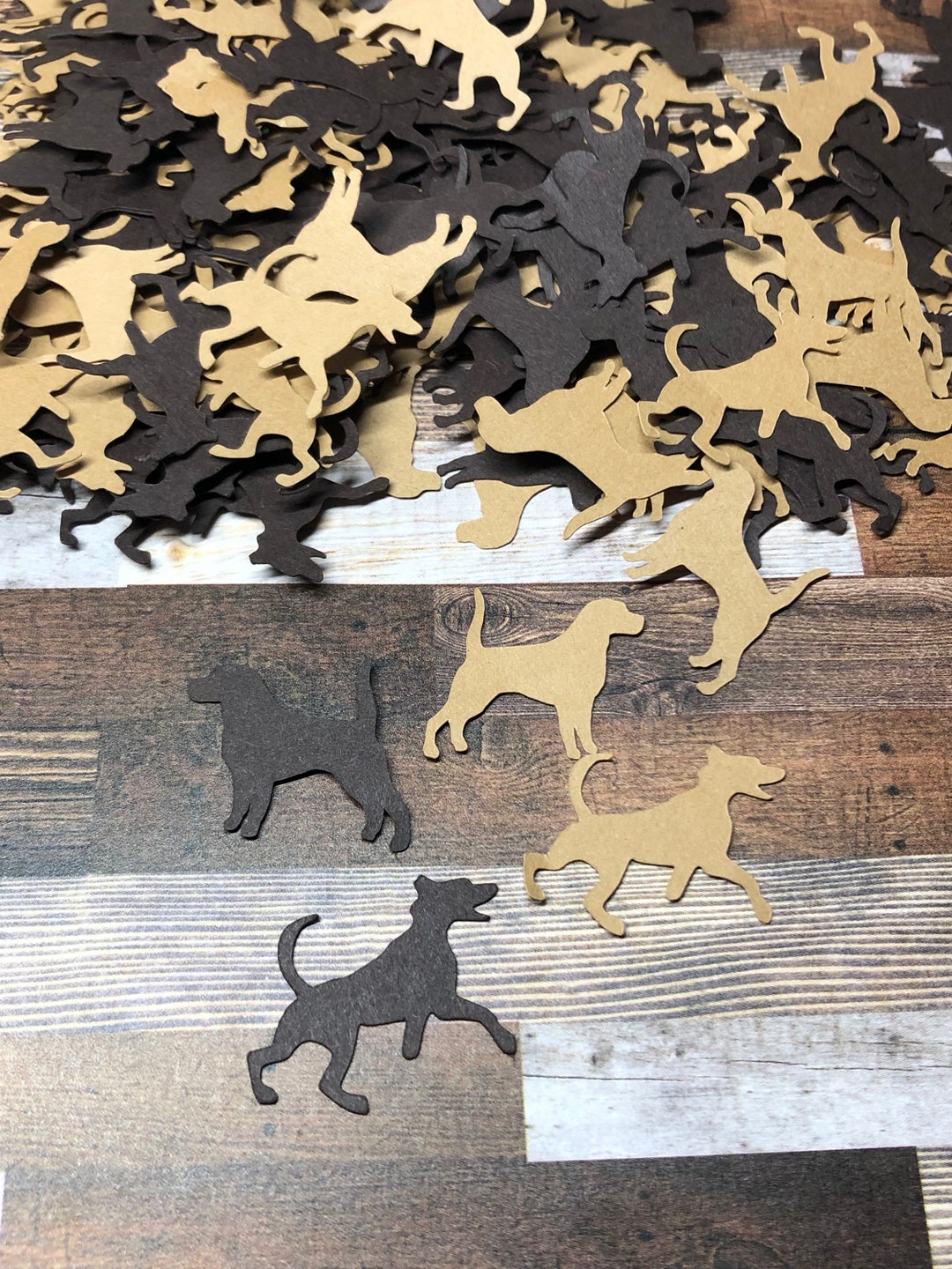 Dogs Die Cut Confetti ~ Puppies Theme Party Décor ~ Birthday ~ Baby ...