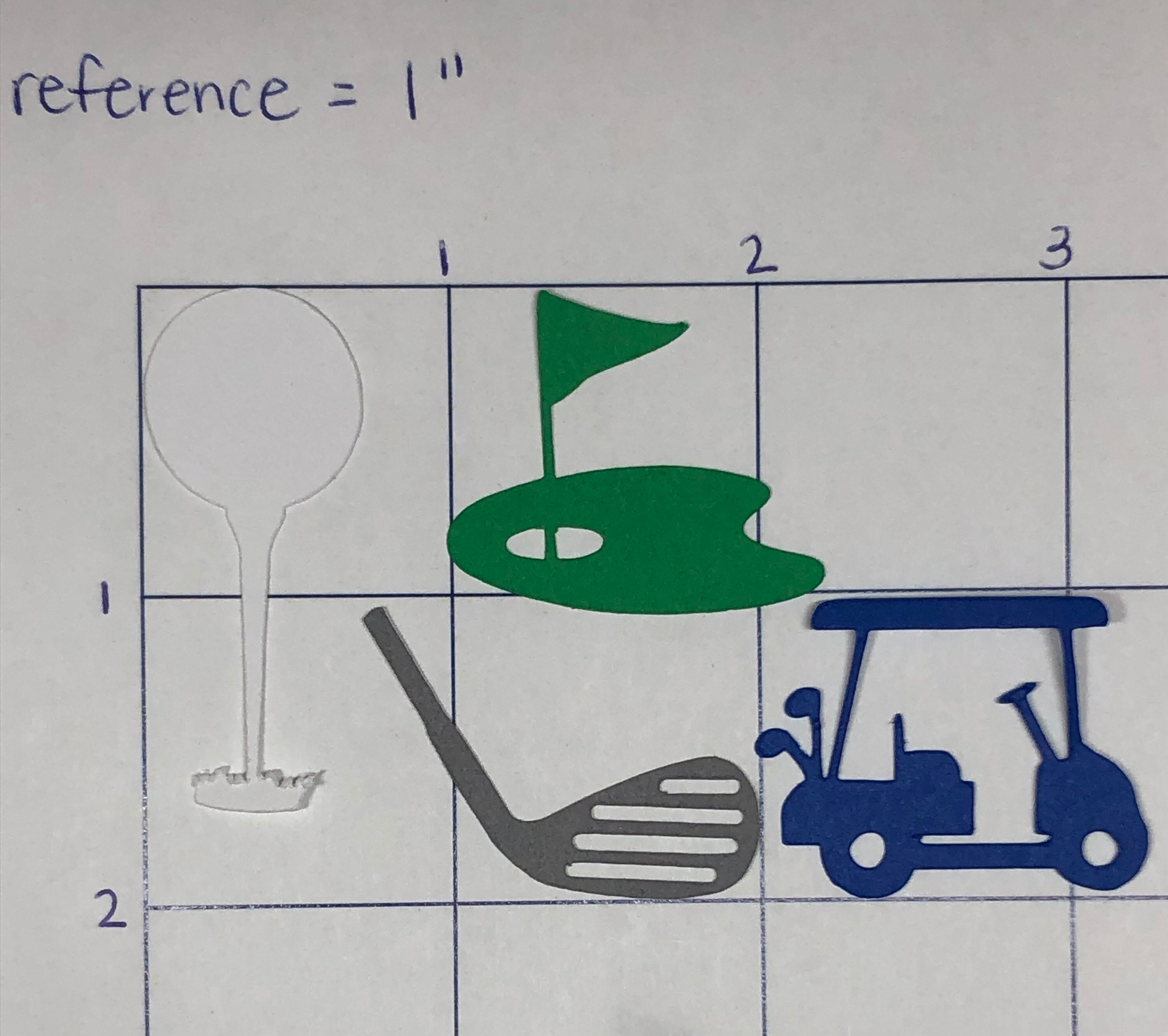 Golf Theme Die Cut Confetti Table Décor ~ 200 Pieces - Birthday ...