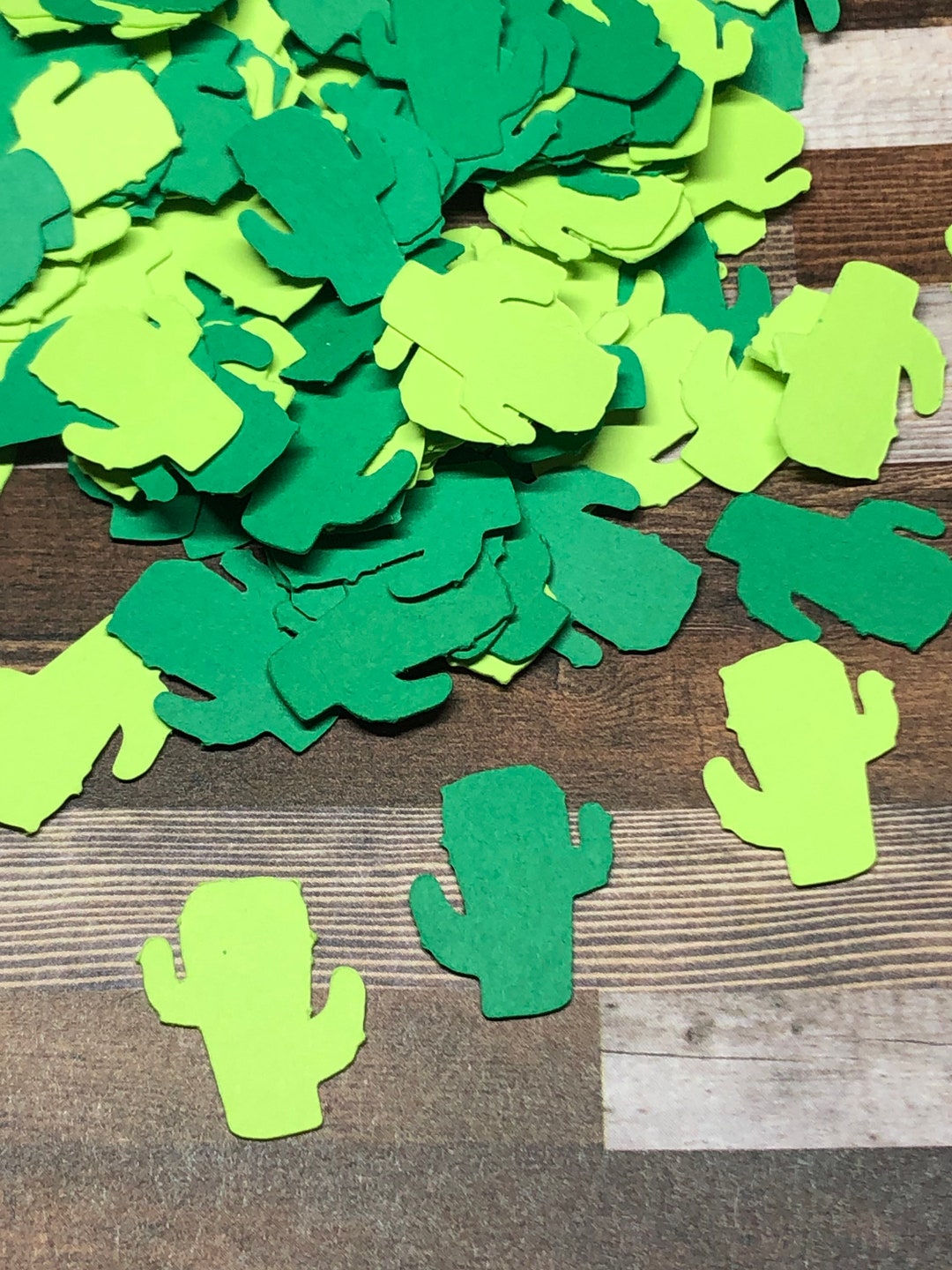 Cactus Die Cut Confetti ~ 200 Pieces ~ Cactus Theme Party Decor ...