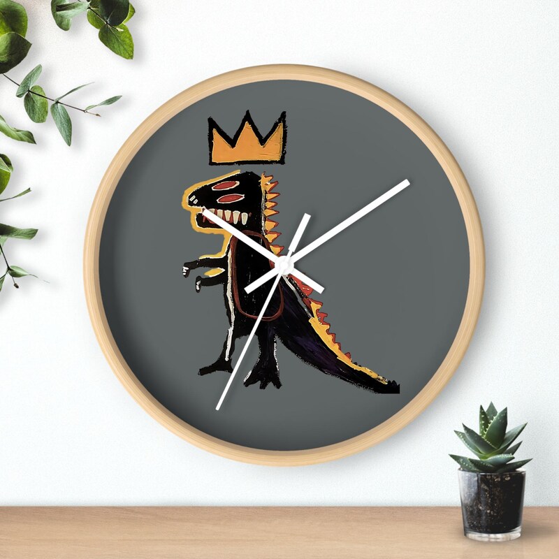 Dinosaur Wall Clock - Etsy