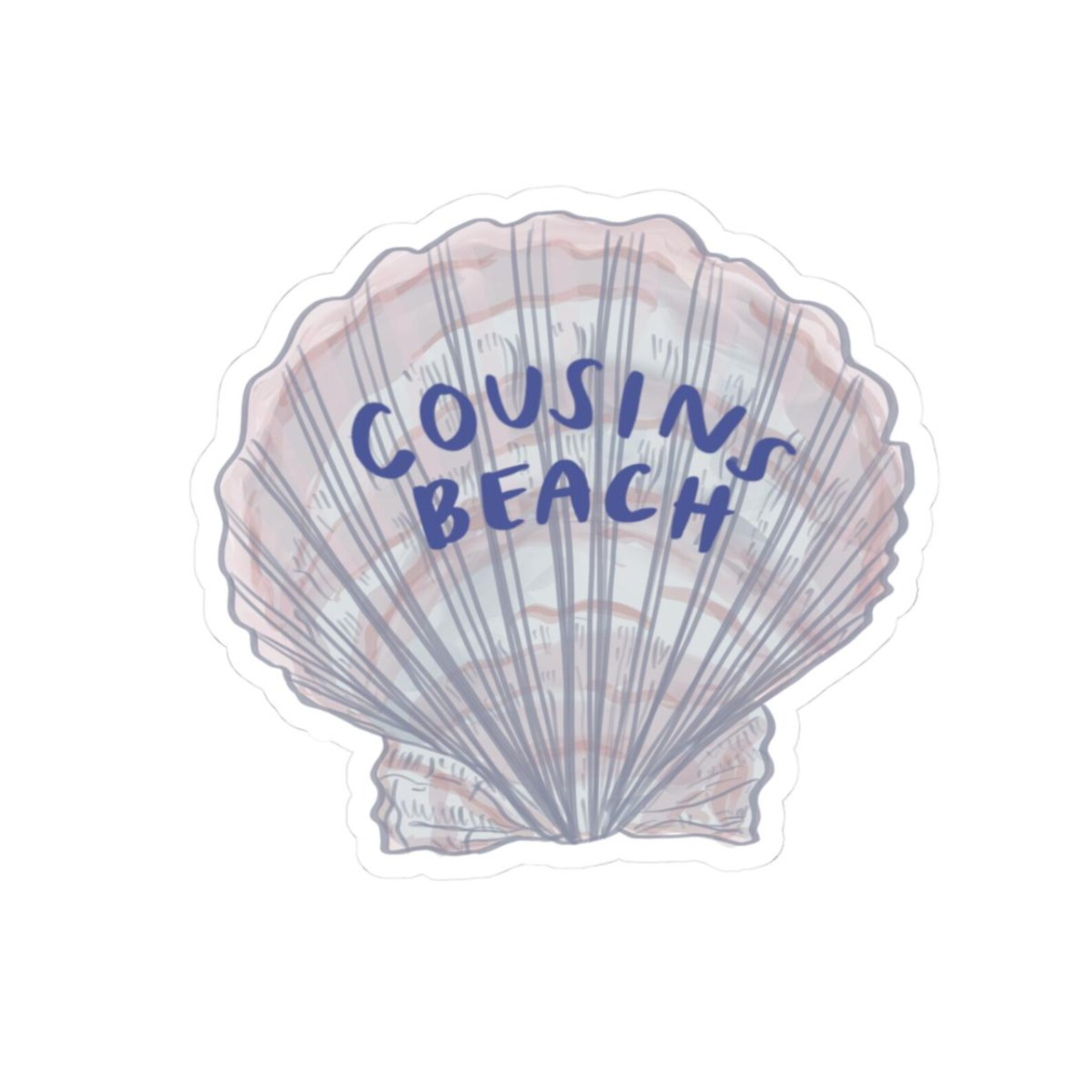 Cousins Beach Sticker | the Summer I Turned Pretty | TSITP | Seashell ...