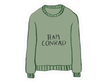 Team Conrad Sticker | Hot Cocoa | the Summer I Turned Pretty | Team ...
