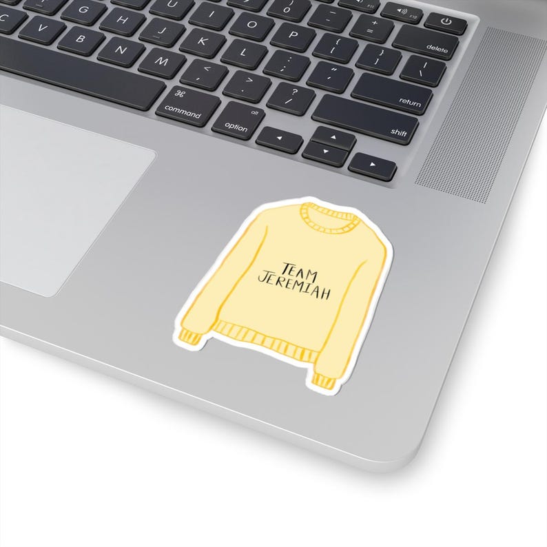 Team Jeremiah Sticker | Butter Yellow | the Summer I Turned Pretty ...