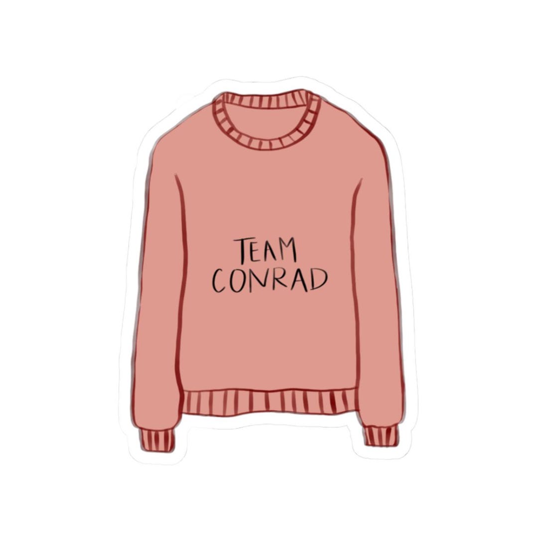 Team Conrad Sticker | Light Red | the Summer I Turned Pretty | Team ...