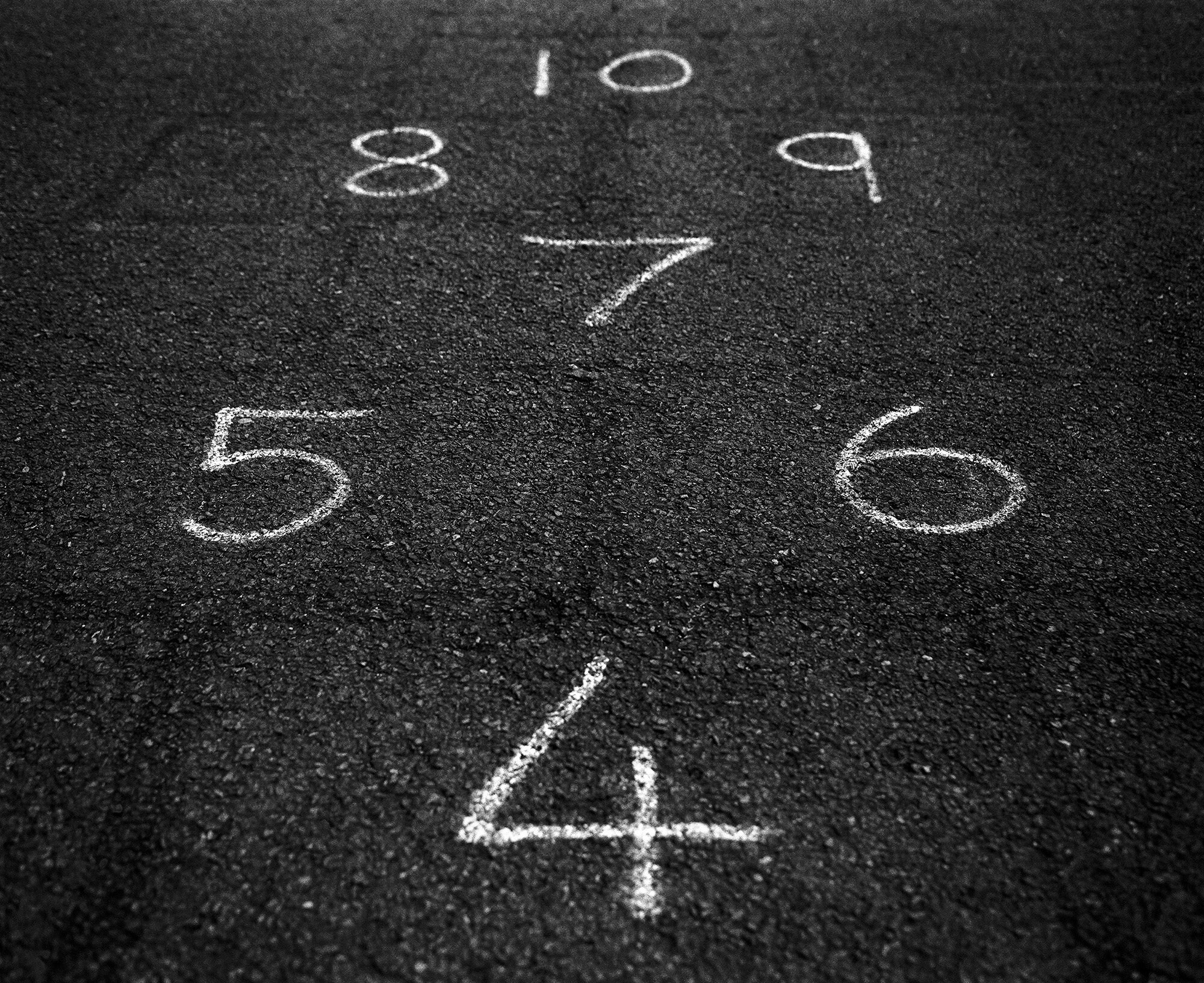 Black and White Number Photography Print Large Fine Art Wall | Etsy