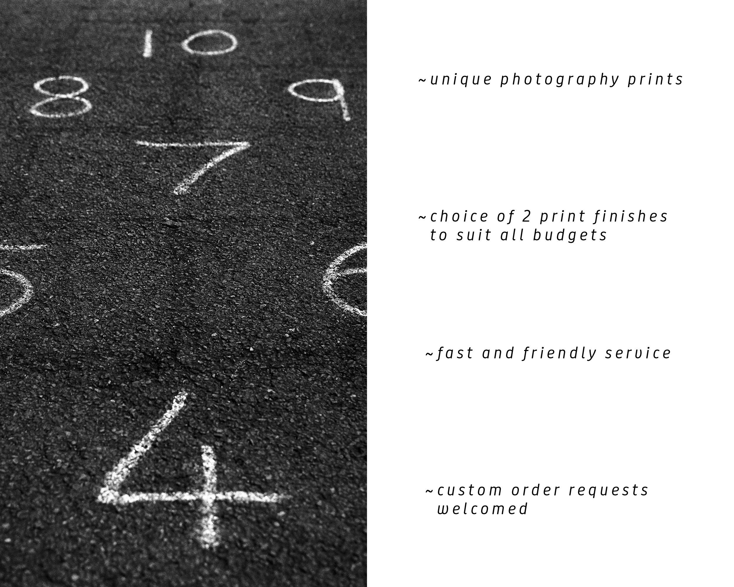 Black and White Number Photography Print Large Fine Art - Etsy