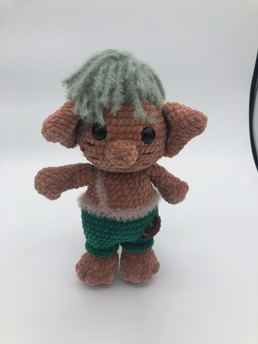 Handmade Crochet Troll | Amigurumi Stuffed Animal | Cute Plush Troll ...