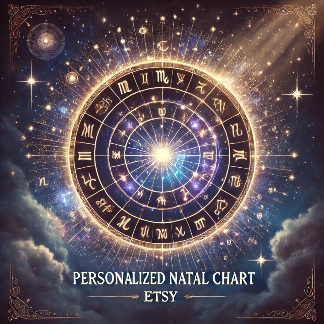 Personalized Birth Chart – Your Unique Astral Map - Etsy