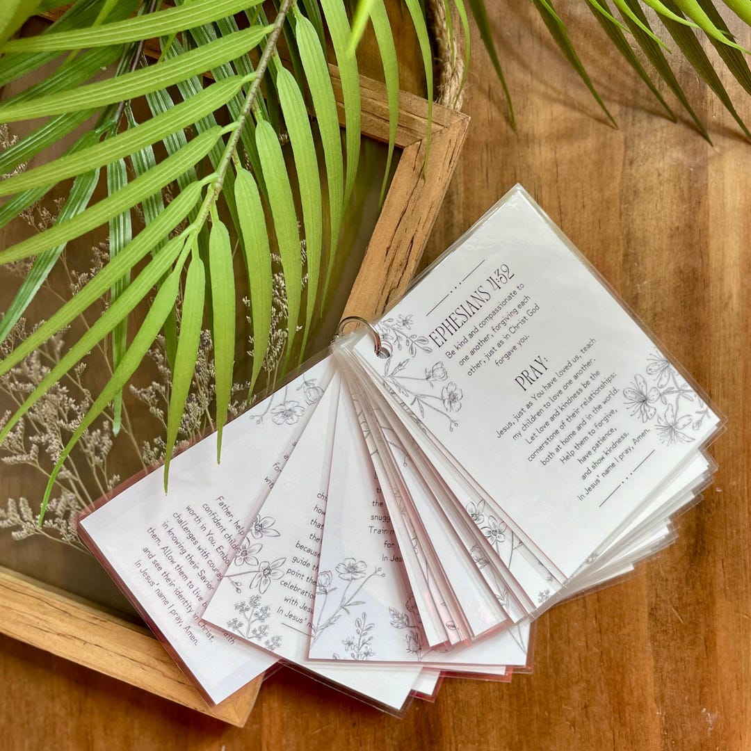 Pause and Pray Cards: Verses and Prayers for the Modern Mama - Etsy