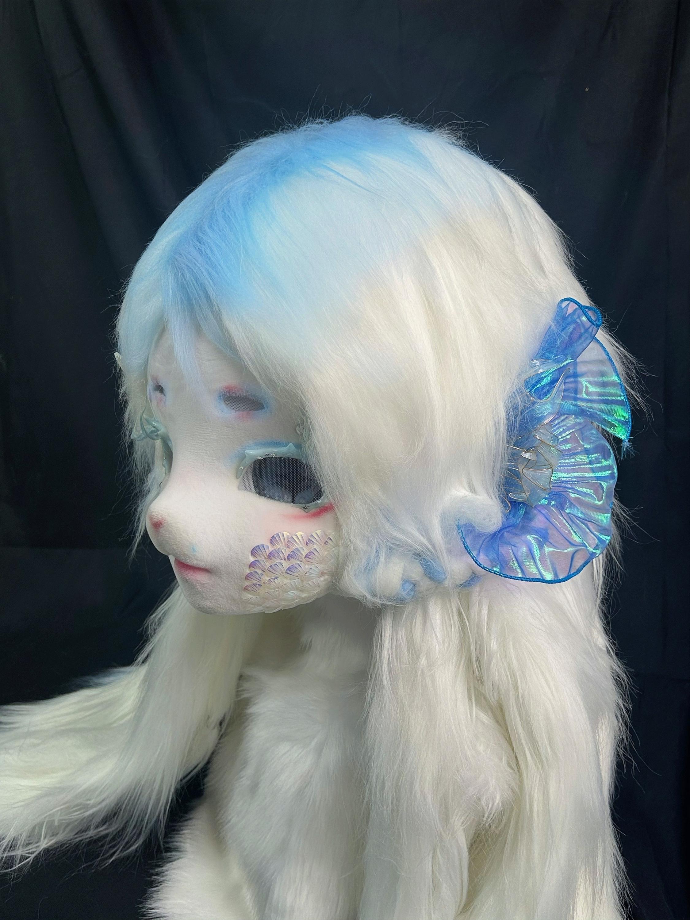 Premade Kig Head, Kigurumi Mask, Mermaid Princess, Adopt Available ...