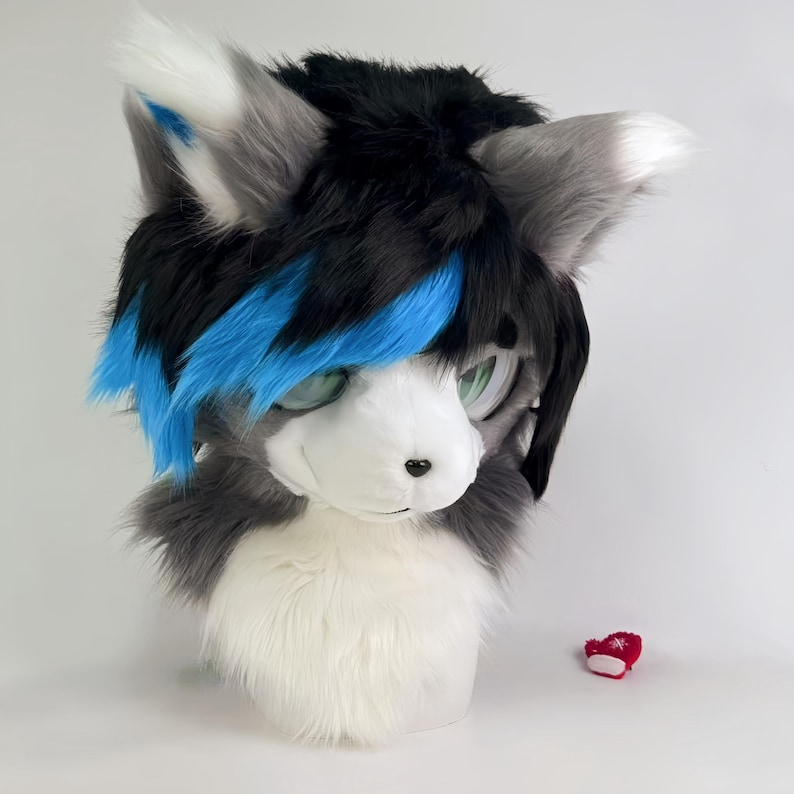 Kemono Head Commission, Fursuit Fox Mask, Fursuit Partial for ...