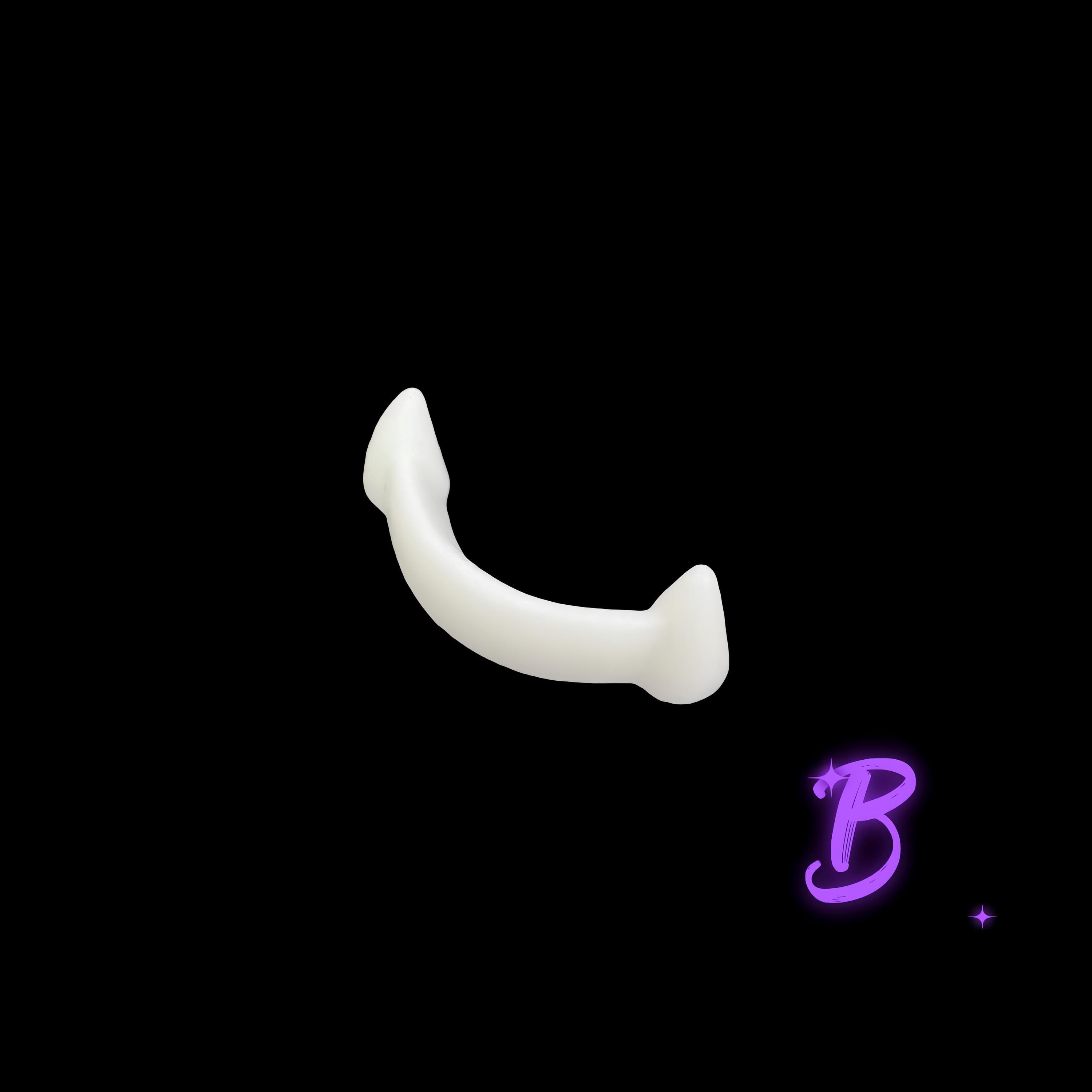 3D Printed Fangs for Fursuits - Customizable Fursuit Teeth Set for ...