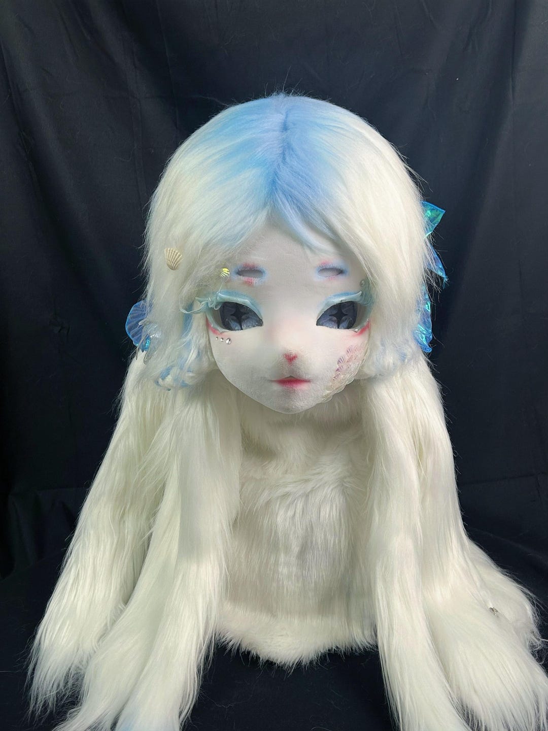Premade Kig Head, Kigurumi Mask, Mermaid Princess, Adopt Available ...
