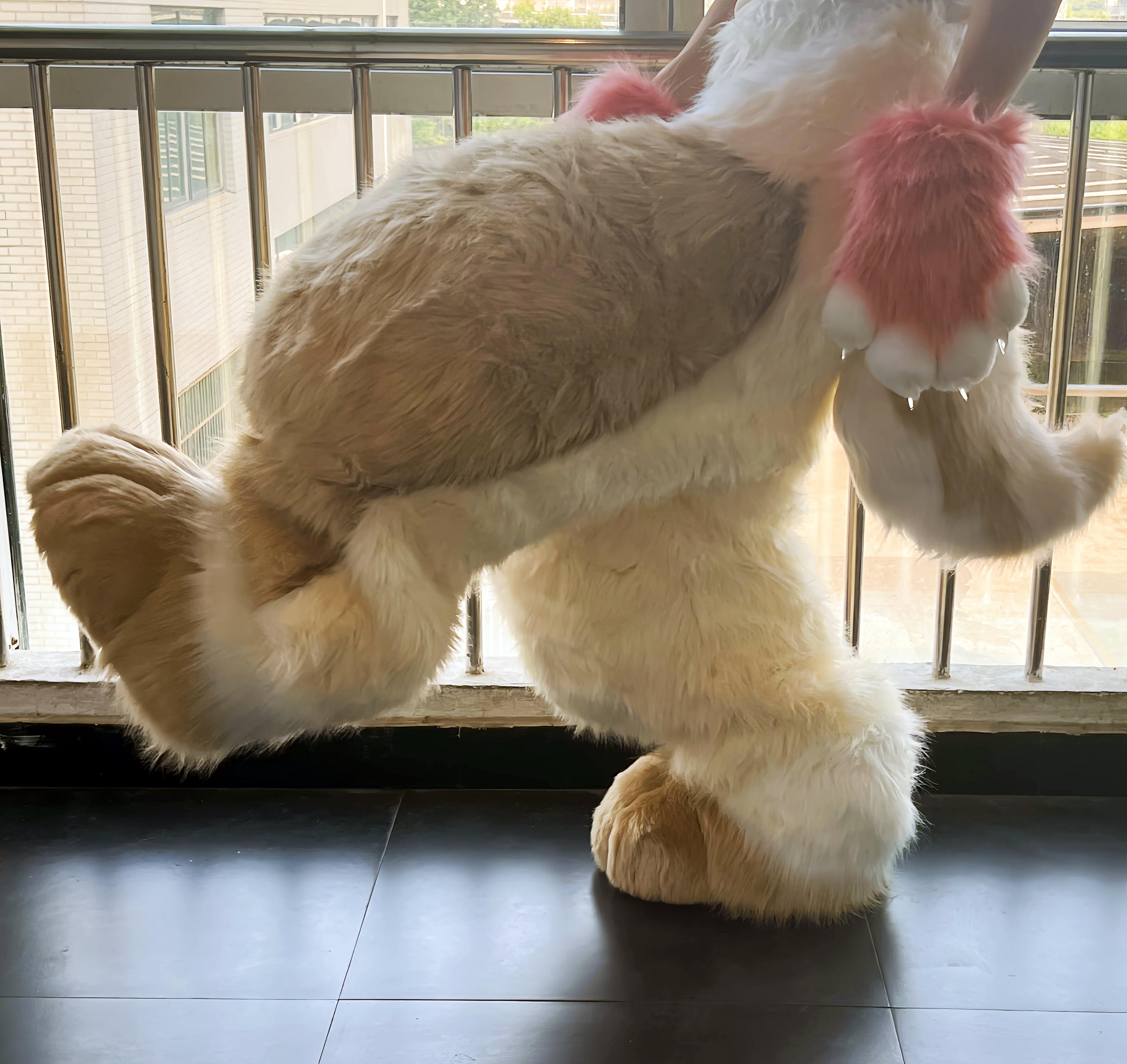 Custom Fursuit Half-set: Handmade Plush Cosplay Costume - Etsy