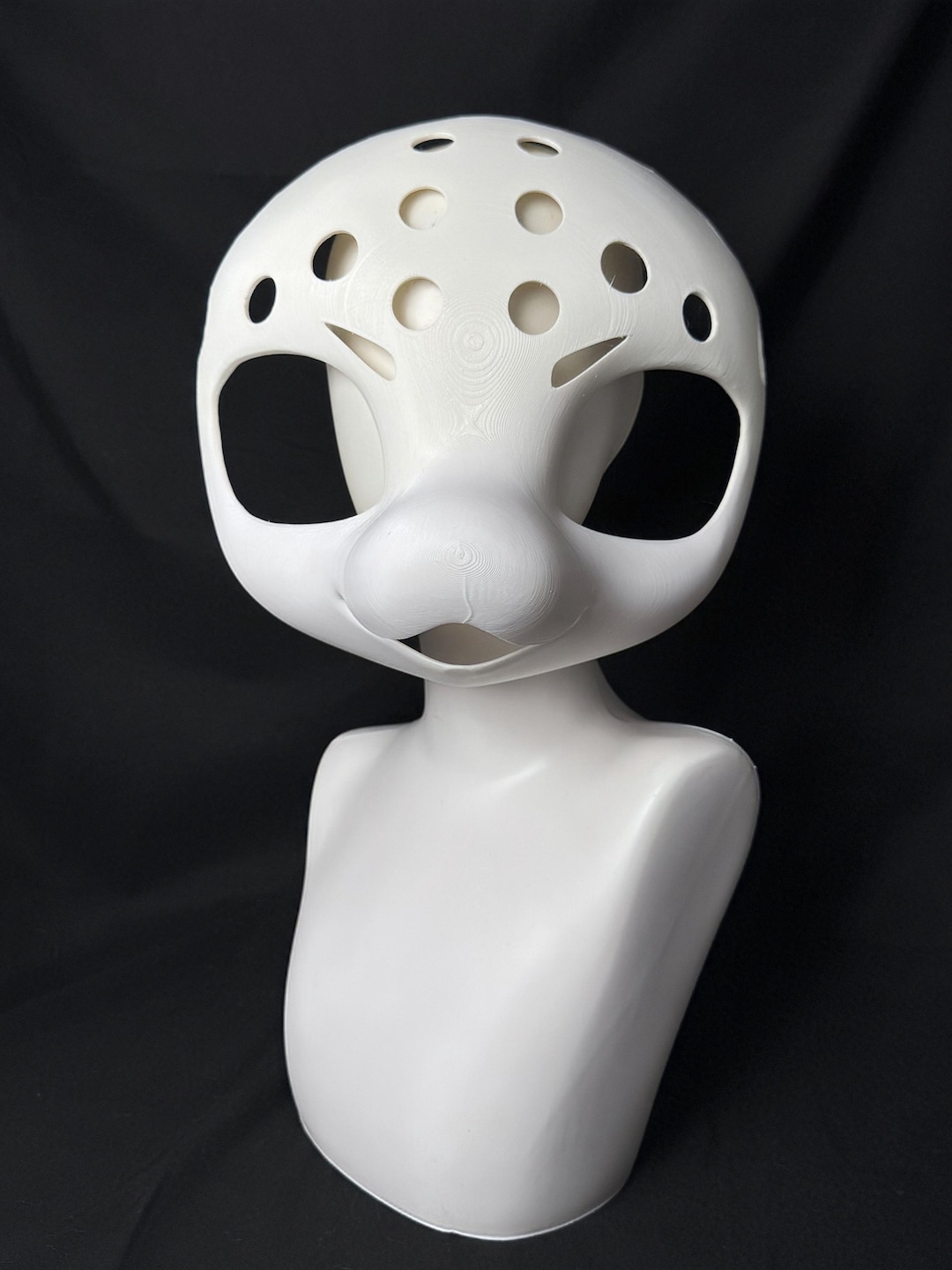 3D Printed Resin Dino Mask Headbase: Kemono Fursuit Skull - Etsy