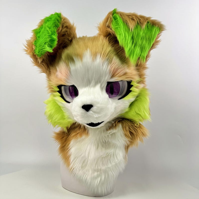 Custom Kemono Dog Fursuit Mask: Furry Fox Fursona - Etsy